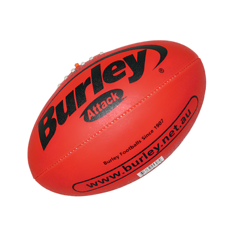 Burley Sekem Burley Attack AFL Red Football – Armando Sports